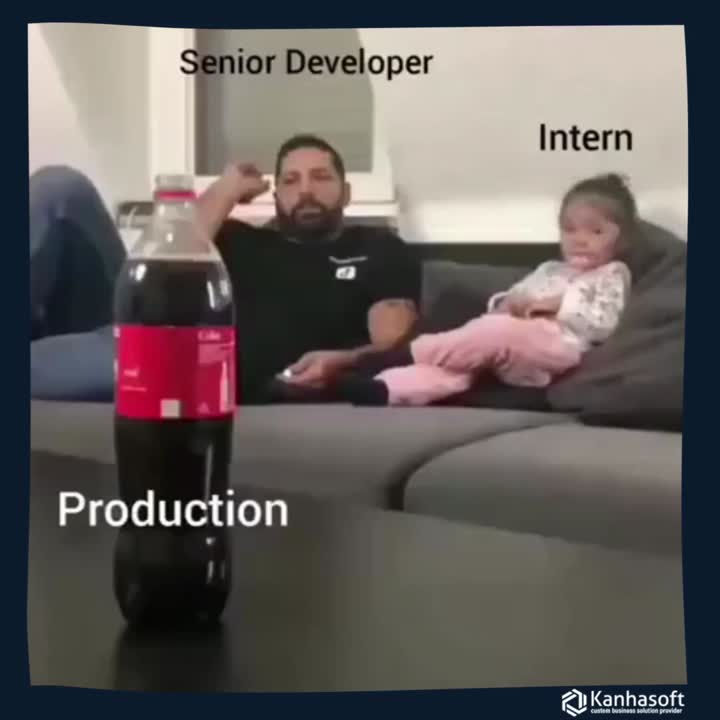 KanhaSoft on LinkedIn: #seniordevelopervsintern #programming #python ... KanhaSoft on LinkedIn: #seniordevelopervsintern #programming #python ...