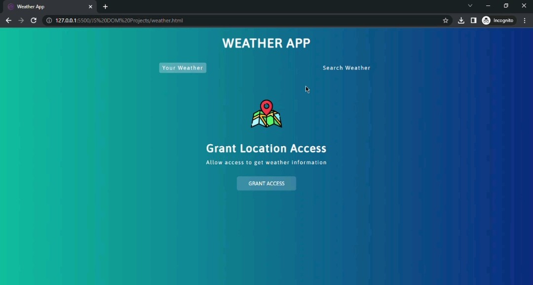 Rishabh Kushwaha on LinkedIn: #javascript #weatherapp #programming # ... Rishabh Kushwaha on LinkedIn: #javascript #weatherapp #programming # ...