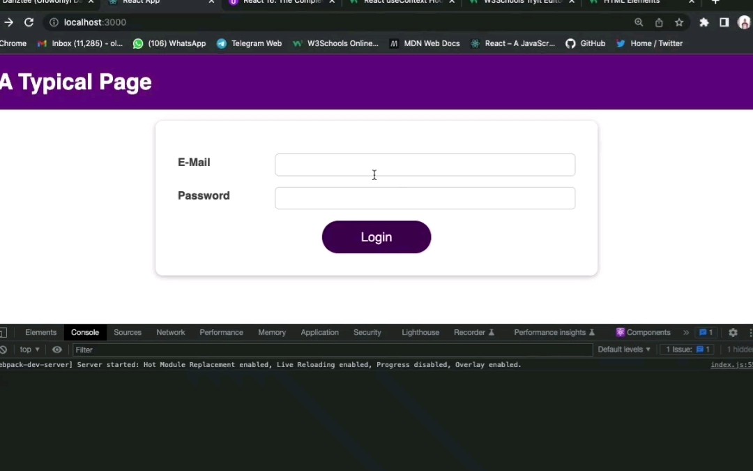 Olowoniyi Daniel on LinkedIn: #reactjs #react #100daysofcode # ... Olowoniyi Daniel on LinkedIn: #reactjs #react #100daysofcode # ...