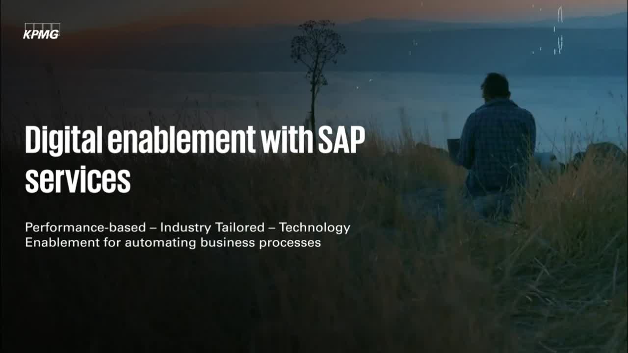 KPMG India on LinkedIn: Digital Enablement with SAP Services KPMG India on LinkedIn: Digital Enablement with SAP Services