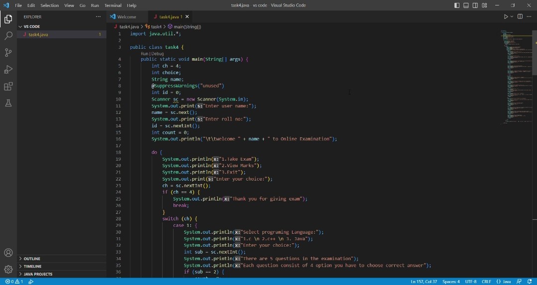Arpita Ghojage on LinkedIn: #oasisinfobyte #java #developer Arpita Ghojage on LinkedIn: #oasisinfobyte #java #developer