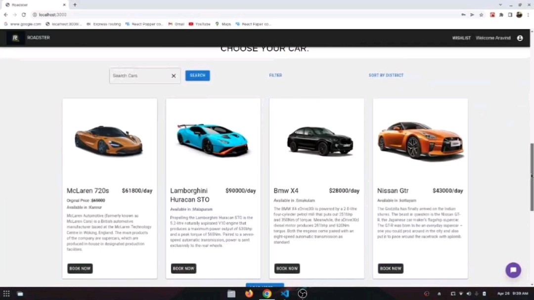 Aravind Pc on LinkedIn: #reactjs #nodejs #project #cars #mernstack # ... Aravind Pc on LinkedIn: #reactjs #nodejs #project #cars #mernstack # ...