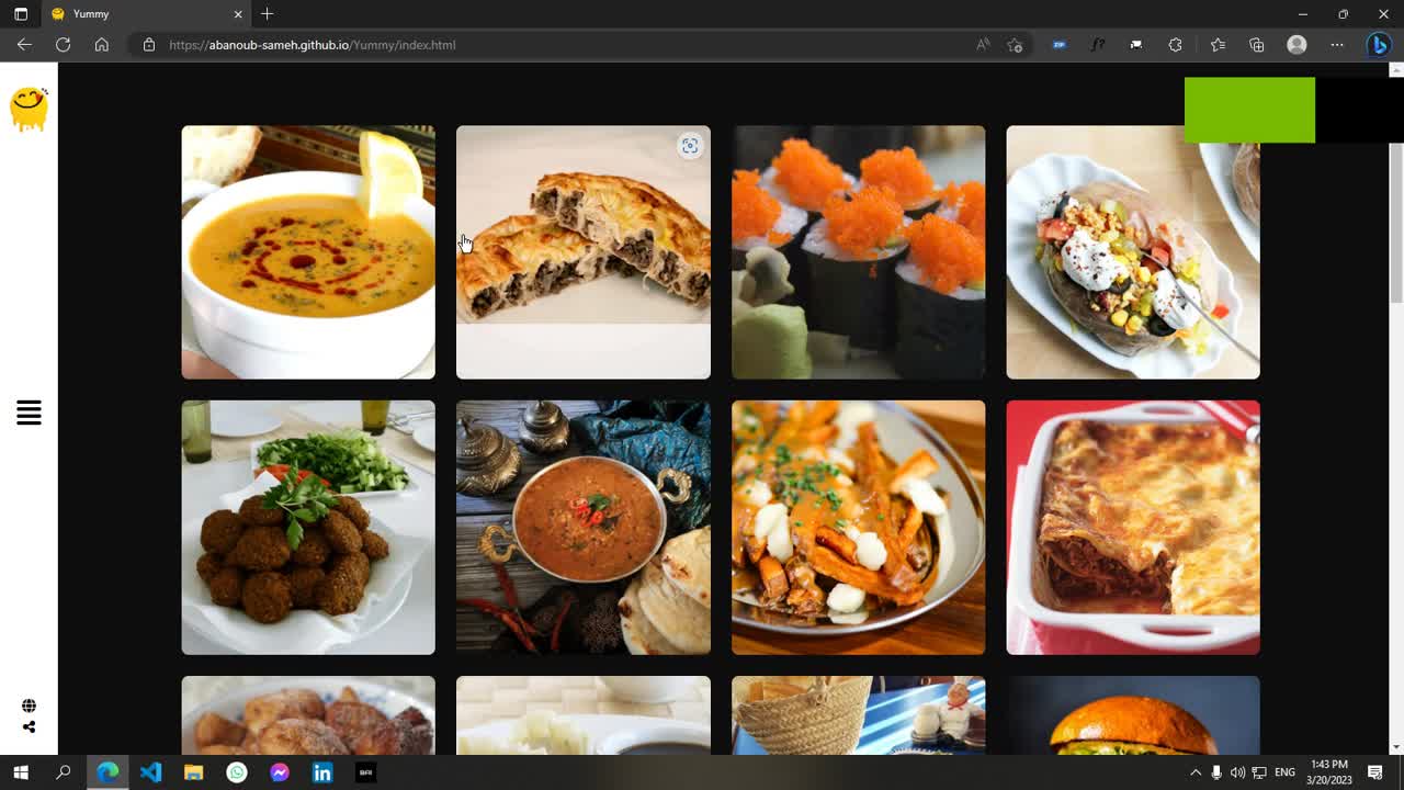 Abanoub Saif on LinkedIn: Yummy Website (Exam at Route) I used: HTML5 ... Abanoub Saif on LinkedIn: Yummy Website (Exam at Route) I used: HTML5 ...