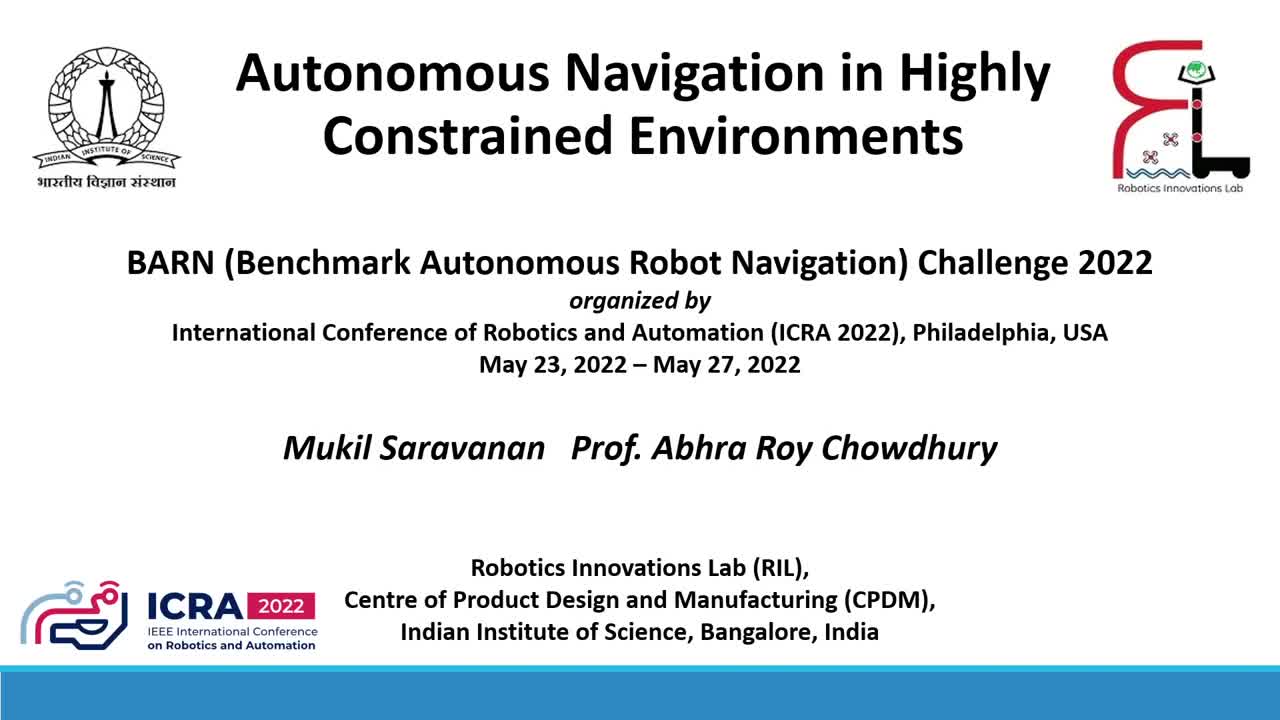 Abhra Roy Chowdhury on LinkedIn: #robotics #research #competition #iisc ... Abhra Roy Chowdhury on LinkedIn: #robotics #research #competition #iisc ...