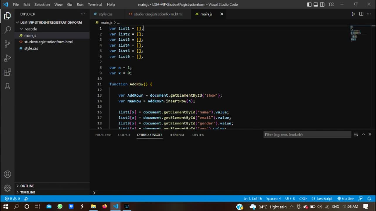 Vimal Kumar on LinkedIn: #task3 #intern #opportunity #html #css # ... Vimal Kumar on LinkedIn: #task3 #intern #opportunity #html #css # ...