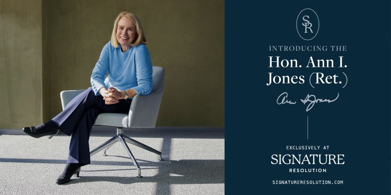 Signature Resolution on LinkedIn: Hon. Ann I. Jones (Ret.) | Signature ... Signature Resolution on LinkedIn: Hon. Ann I. Jones (Ret.) | Signature ...