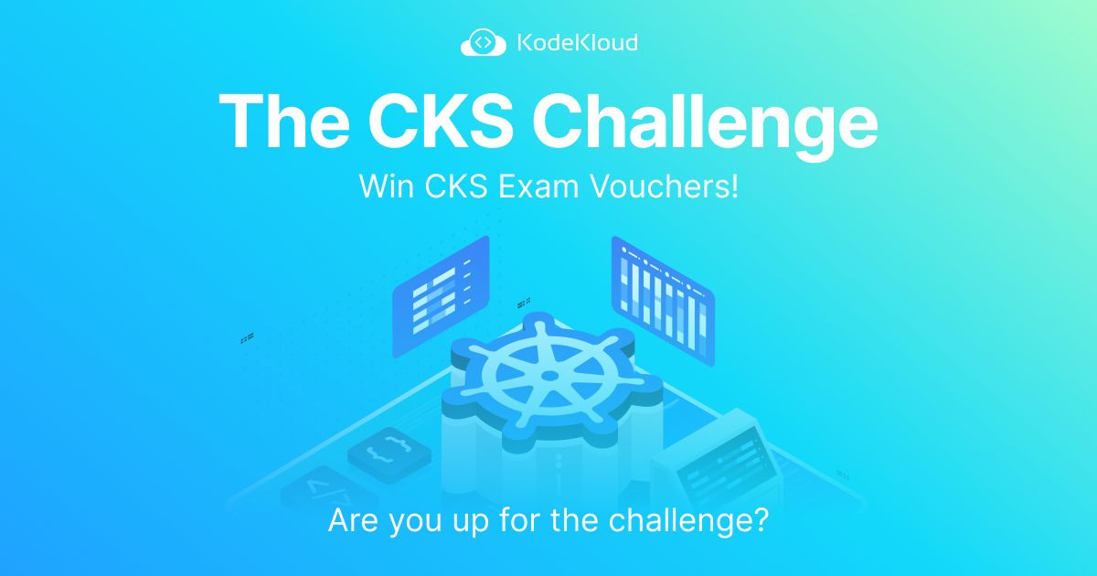 KodeKloud LinkedIn‘de: #kodekloud #cks #devops #cloud #aws #programming ... KodeKloud LinkedIn‘de: #kodekloud #cks #devops #cloud #aws #programming ...