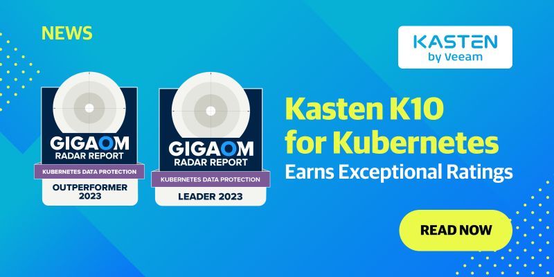 Yossi Ashkenazi on LinkedIn: Kasten by Veeam Named Leader and ... Yossi Ashkenazi on LinkedIn: Kasten by Veeam Named Leader and ...