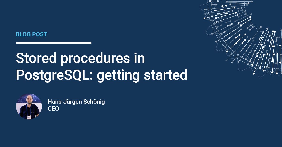 CYBERTEC PostgreSQL Services and Support on LinkedIn: #postgresql # ... CYBERTEC PostgreSQL Services and Support on LinkedIn: #postgresql # ...