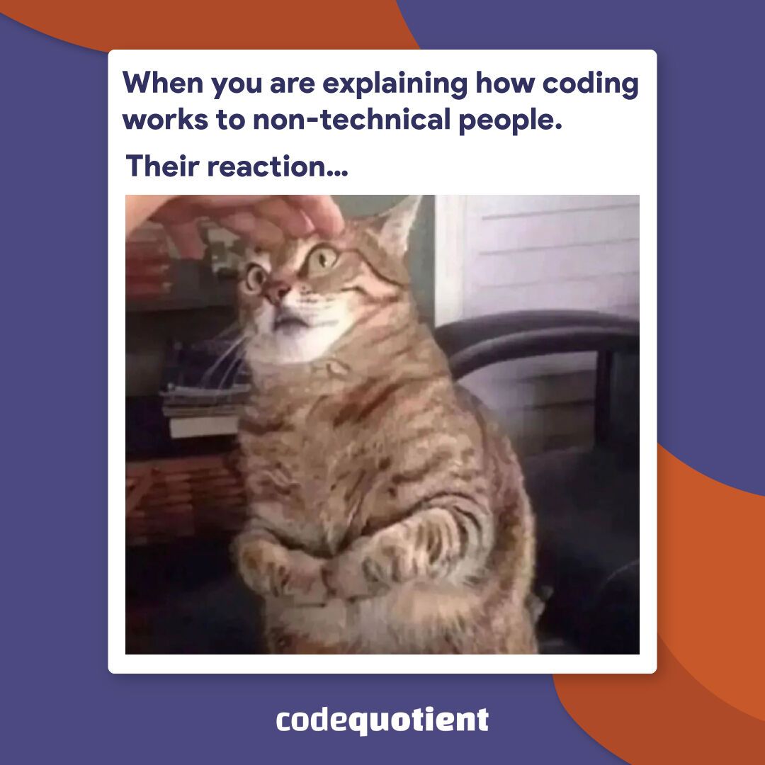 CodeQuotient on LinkedIn: #codequotient #coding #programmerslife #coderlife CodeQuotient on LinkedIn: #codequotient #coding #programmerslife #coderlife