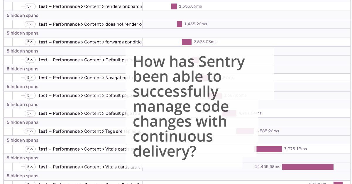 React Jobs on LinkedIn: Sentry’s Frontend Tests: Migrating from Enzyme ... React Jobs on LinkedIn: Sentry’s Frontend Tests: Migrating from Enzyme ...