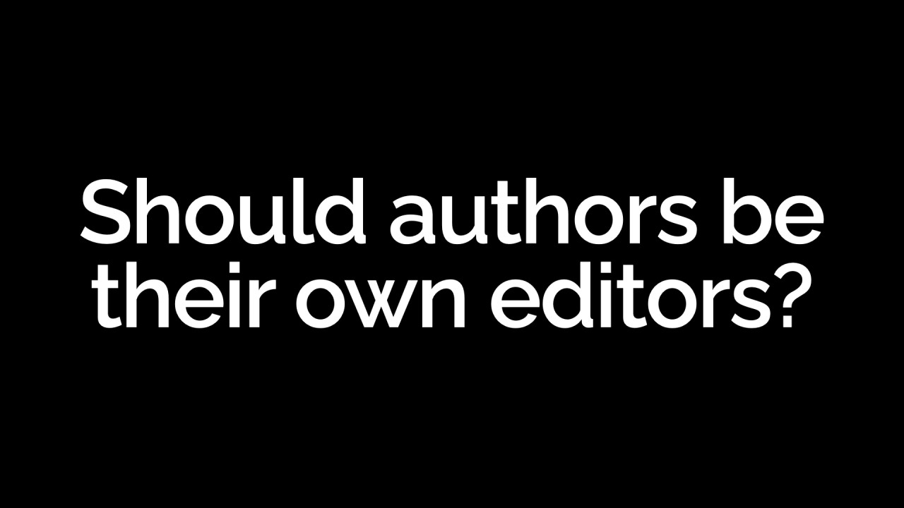 Five Reasons Why You Need an Editor for Your Academic Writing Five Reasons Why You Need an Editor for Your Academic Writing