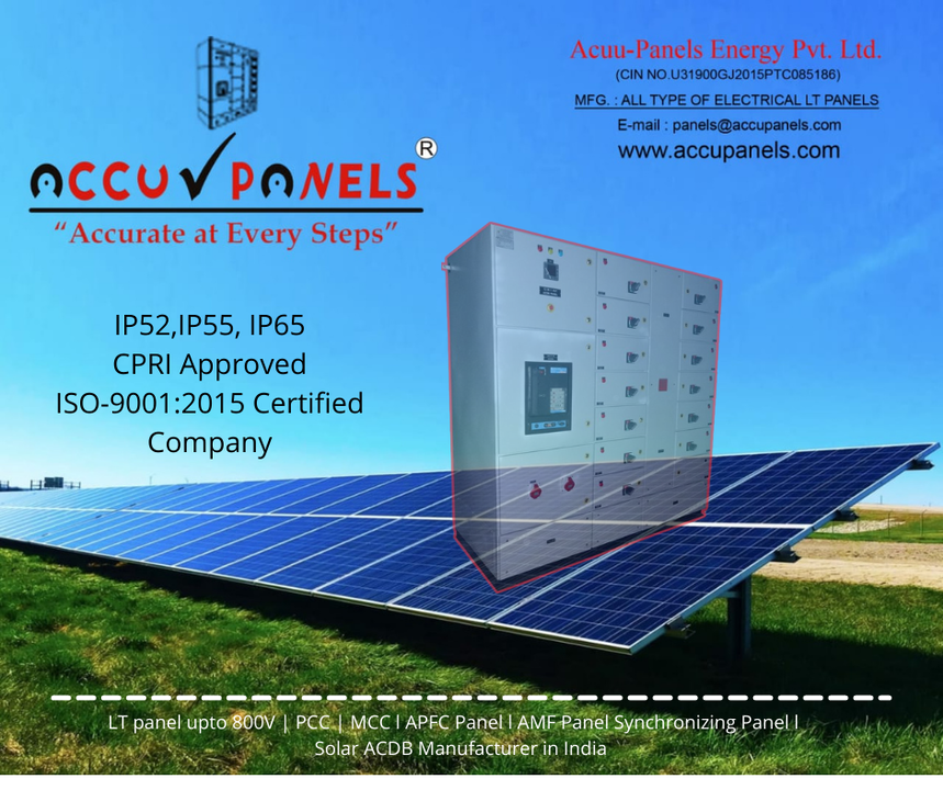 Why electrical LT panels more Important for Industry? | Accu-Panels Energy Why electrical LT panels more Important for Industry? | Accu-Panels Energy