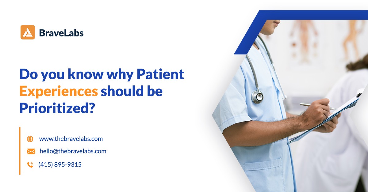 Why should you prioritize patient experiences? Why should you prioritize patient experiences?