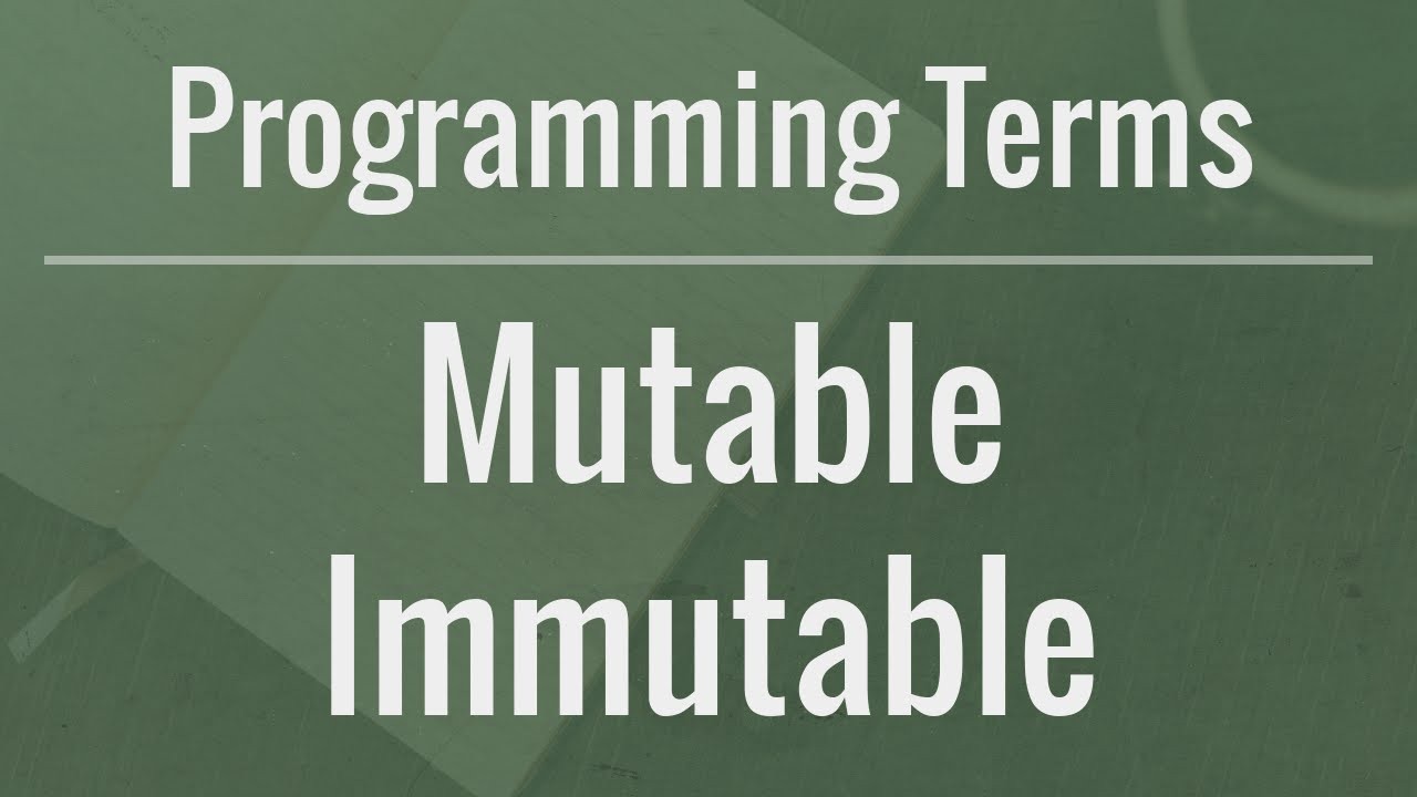 Python3: Mutable, Immutable... everything is object! Python3: Mutable, Immutable... everything is object!