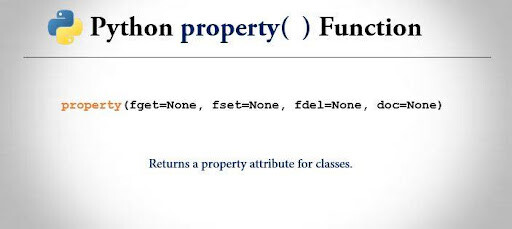 Python @property decorator Python @property decorator