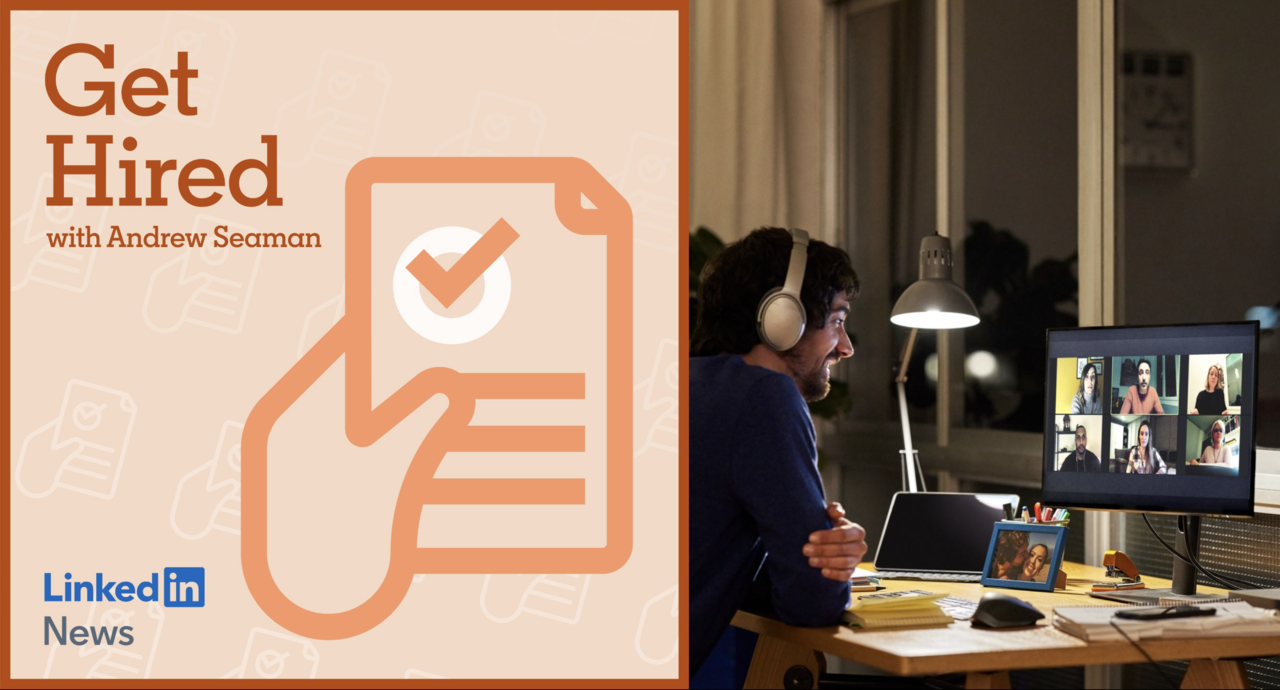Get Hired with Andrew Seaman Transcript: Digital body language with ... Get Hired with Andrew Seaman Transcript: Digital body language with ...