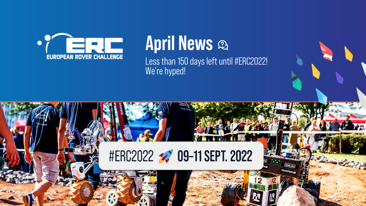 Less than 150 days left until ERC2022! We're hyped! Less than 150 days left until ERC2022! We're hyped!