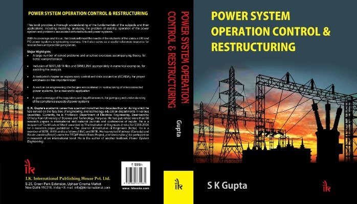 Power System Operation Control & Restructuring Power System Operation Control & Restructuring