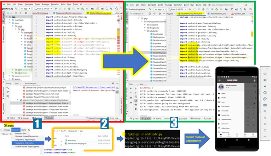 1->2->3 Migrating Codebase to AndroidX (A Dirty Workaround) 1->2->3 Migrating Codebase to AndroidX (A Dirty Workaround)