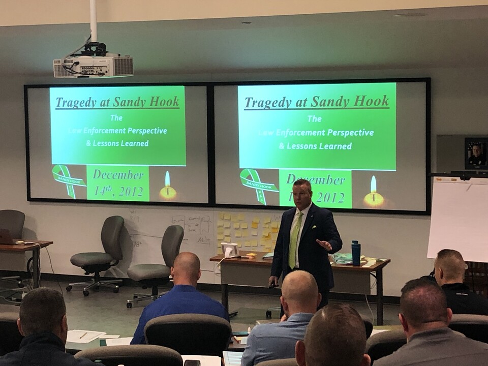 Honored to continue to pass on Lessons Learned from Sandy Hook Honored to continue to pass on Lessons Learned from Sandy Hook