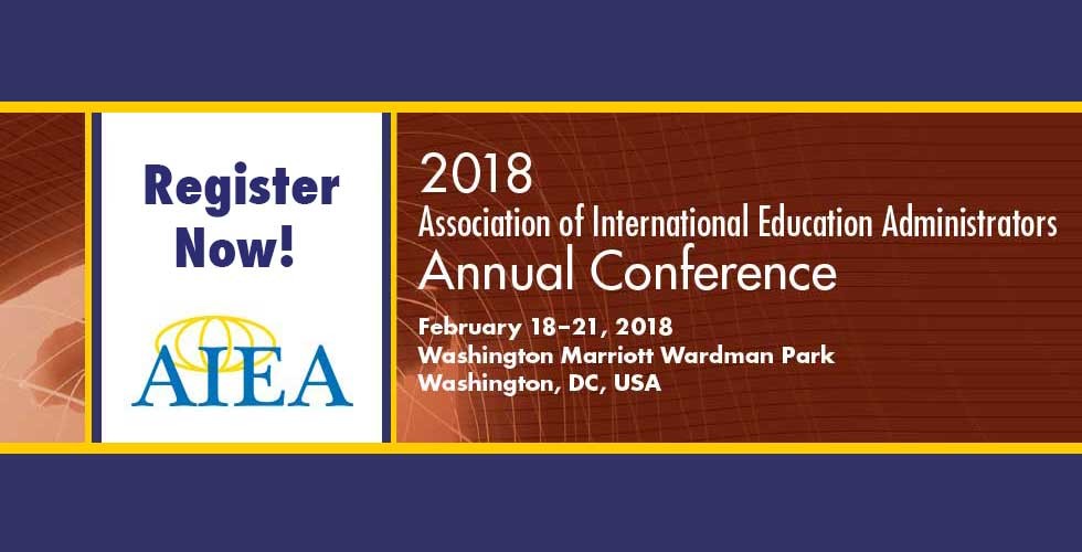 2018 AIEA Annual Conference Registration Now Open! 2018 AIEA Annual Conference Registration Now Open!
