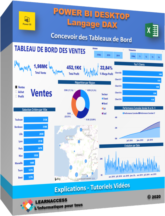 Power BI Desktop & Langage DAX Power BI Desktop & Langage DAX