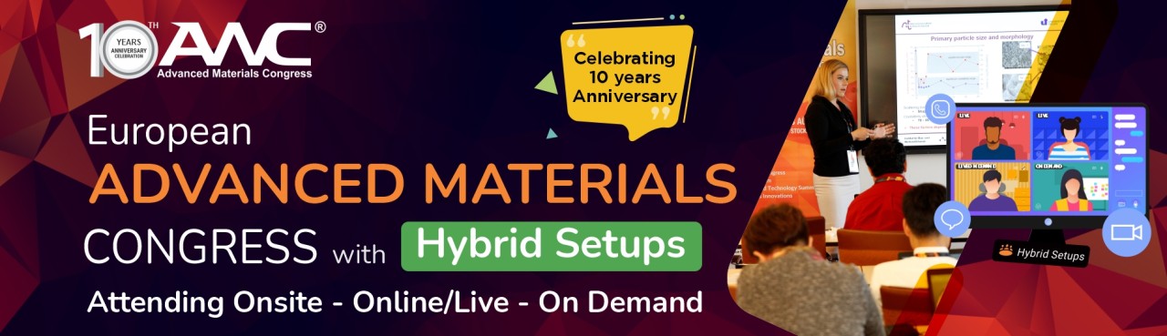 European Advanced Materials Congress 2021 European Advanced Materials Congress 2021
