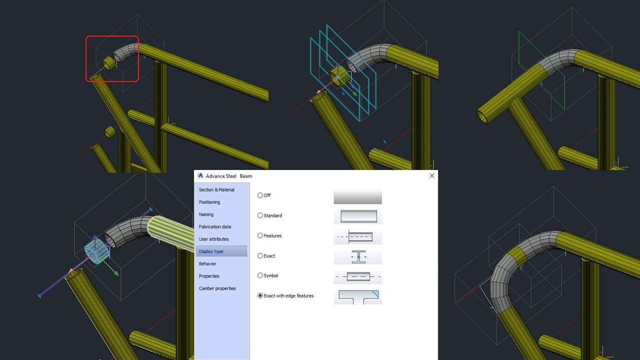 Autodesk Advanced Steel tip Autodesk Advanced Steel tip