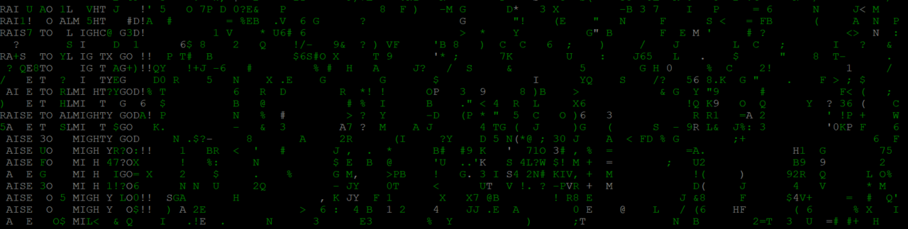 Matrix Security Screen saver : Bash Scripting Matrix Security Screen saver : Bash Scripting