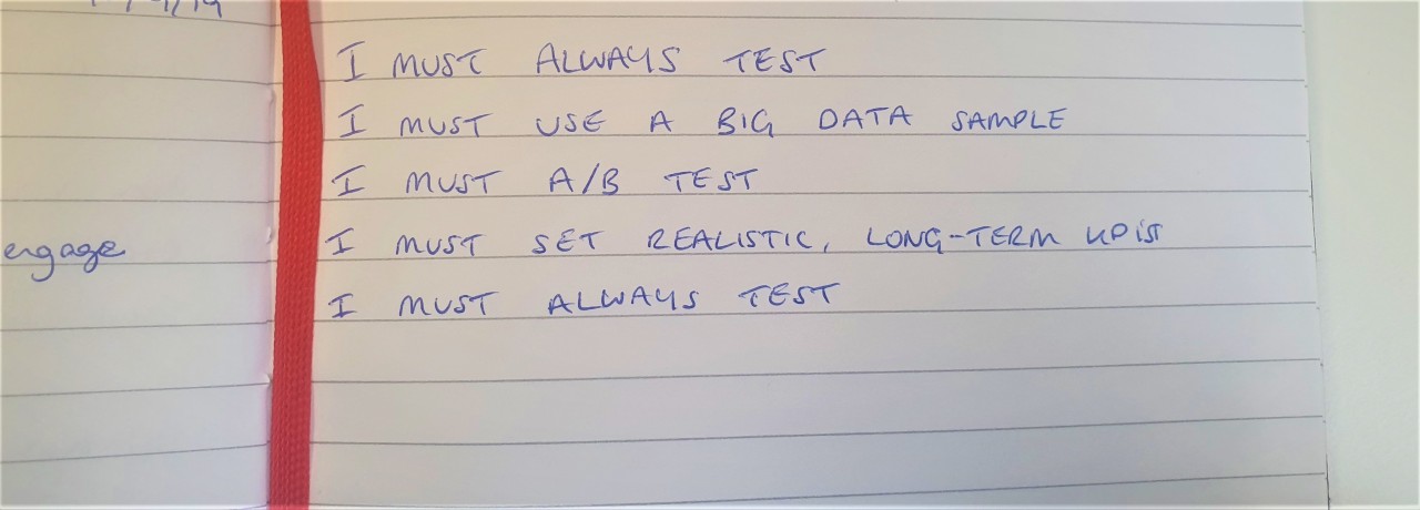 Use your data properly, 5 basic tips for optimising quality Use your data properly, 5 basic tips for optimising quality