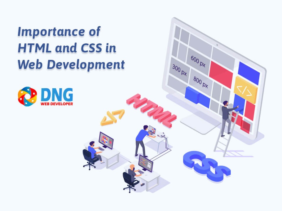 Importance of HTML and CSS in web development Importance of HTML and CSS in web development
