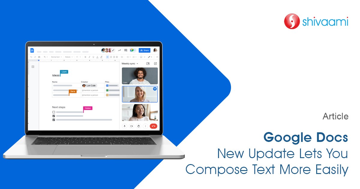Google Docs New Update lets you compose text more easily Google Docs New Update lets you compose text more easily