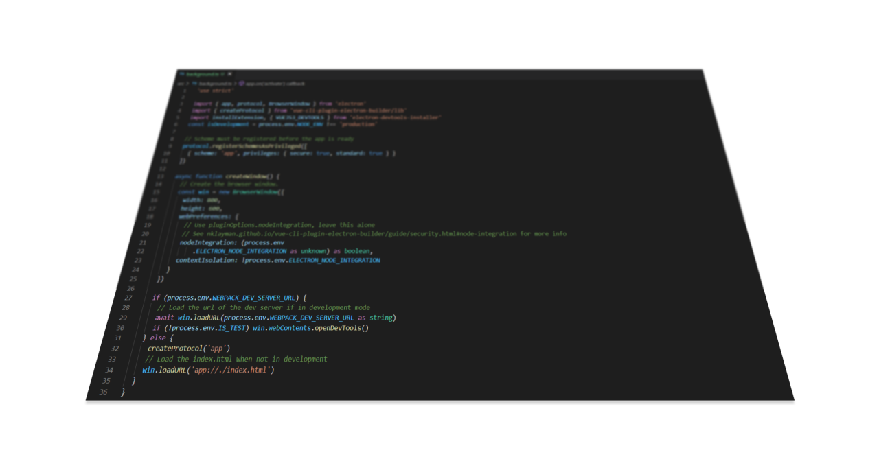 Setting up an app with Electron, Vue.js and TypeScript (Part 1) Setting up an app with Electron, Vue.js and TypeScript (Part 1)