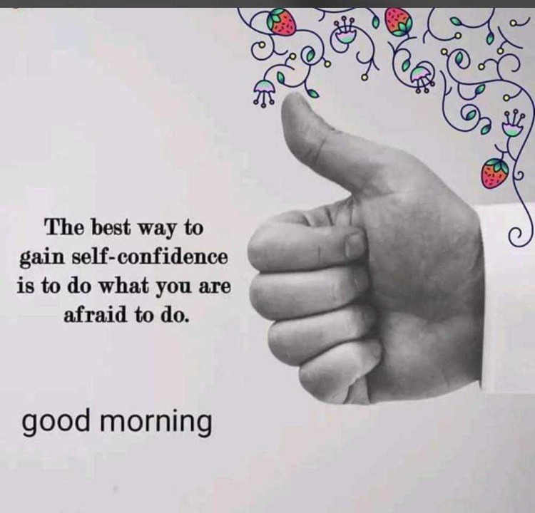 Win over your fears and go ahead! Win over your fears and go ahead!