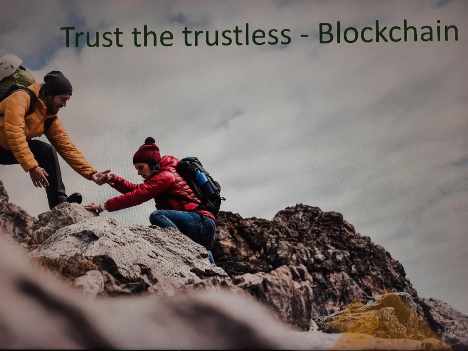 Trust with trustless - Blockchain Trust with trustless - Blockchain