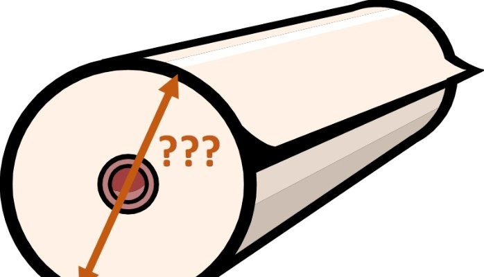 Can You Calculate Roll Diameter from Length? Can You Calculate Roll Diameter from Length?