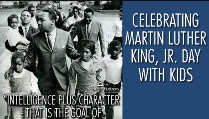 Bright Horizons celebrates MLK day Bright Horizons celebrates MLK day