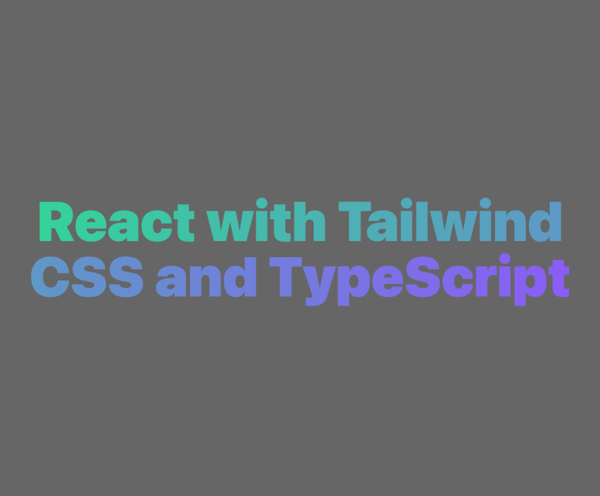 Setup Reactjs + TypeScript with Tailwind CSS Setup Reactjs + TypeScript with Tailwind CSS