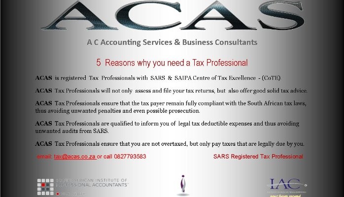 5….. Reasons why you should consider appointing a Tax Professional 5….. Reasons why you should consider appointing a Tax Professional