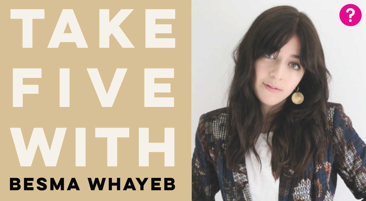 #TakeFiveWith Besma Whayeb #TakeFiveWith Besma Whayeb