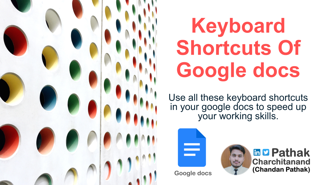 71 Best Keyboard Shortcuts Of Google docs 71 Best Keyboard Shortcuts Of Google docs