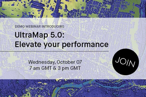 Convite: Webinar UltraMap 5.0 Convite: Webinar UltraMap 5.0