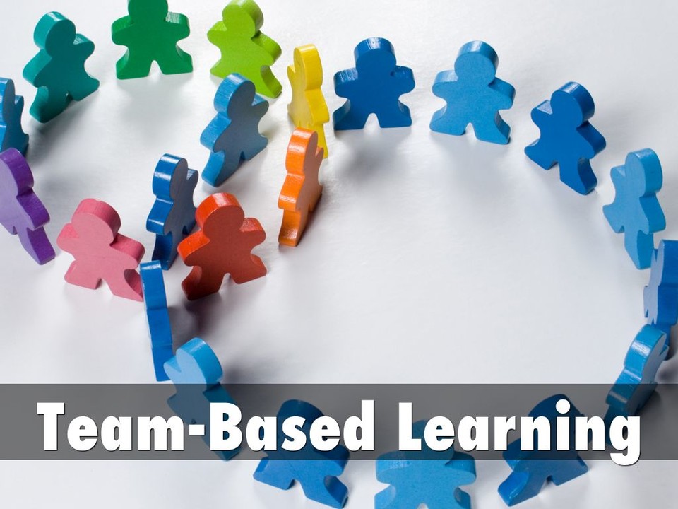 O Team Based Learning (TBL) ou aprendizagem baseada em equipes. O Team Based Learning (TBL) ou aprendizagem baseada em equipes.