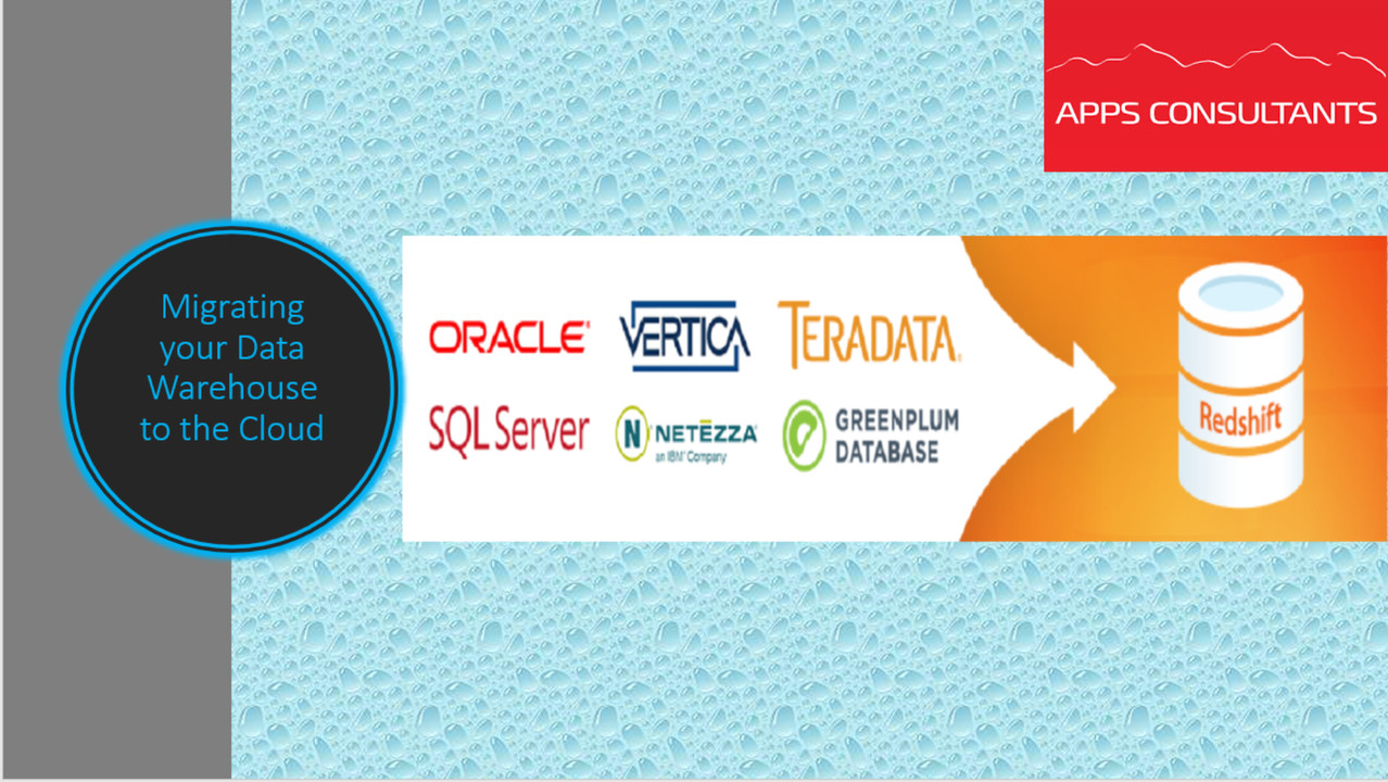Migrating your Data warehouse to AWS Migrating your Data warehouse to AWS