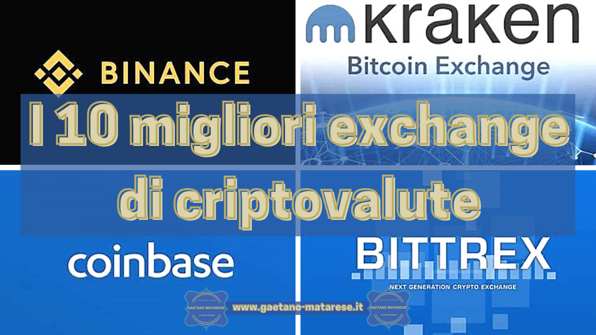 I 10 migliori exchange di criptovalute I 10 migliori exchange di criptovalute