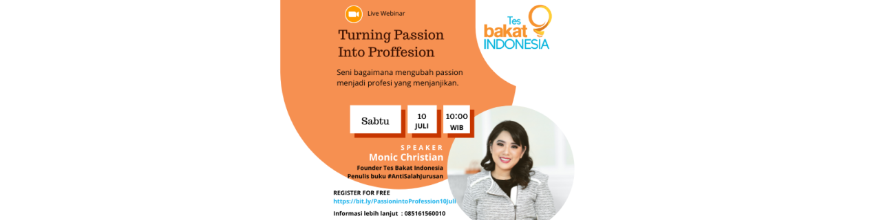 Turning Passion Into Profession - Seminar Turning Passion Into Profession - Seminar