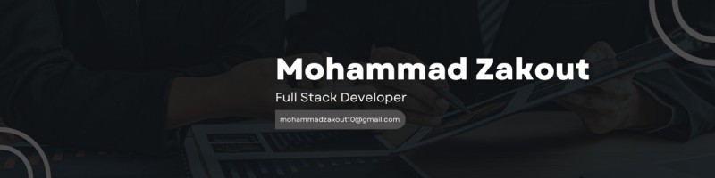 Mohammad Zakout - Full-Stack Mobile Application Developer - Freelance ... Mohammad Zakout - Full-Stack Mobile Application Developer - Freelance ...