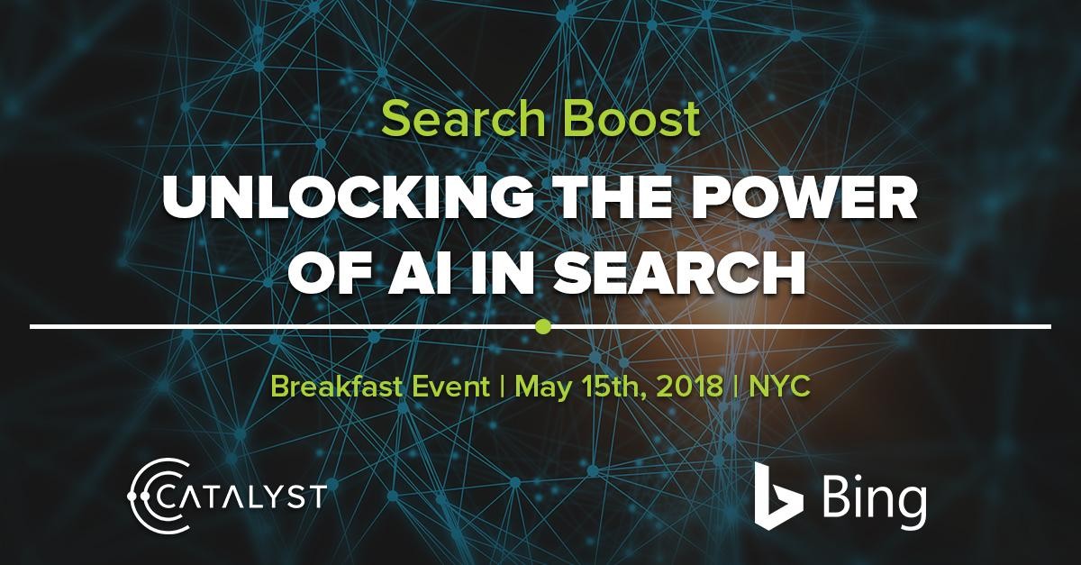 GroupM Catalyst on LinkedIn: Attend Catalyst & Bing’s free Search Boost ... GroupM Catalyst on LinkedIn: Attend Catalyst & Bing’s free Search Boost ...